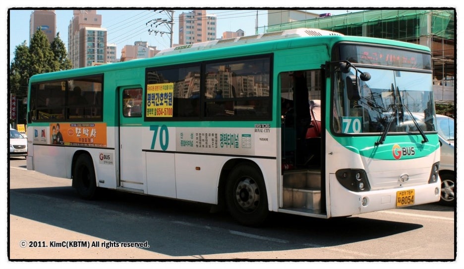 2011 안성/평택] 백성운수 70번 시내버스 (대우 ROYAL CITY BS106/KBTM)』 : 네이버 블로그