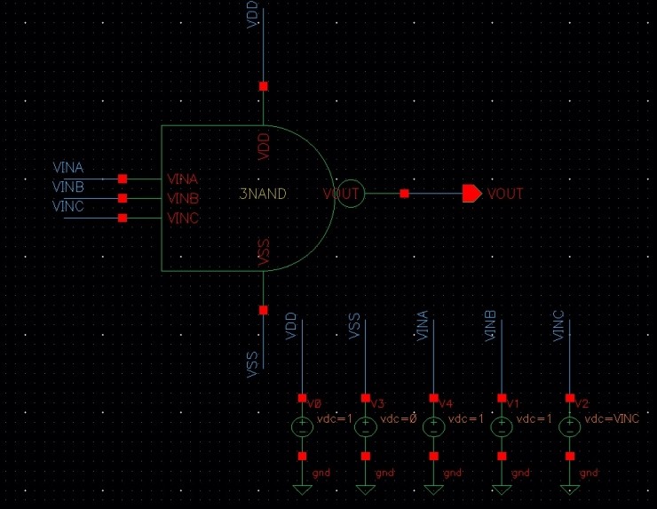 Virtuoso 2일차 Schematic, Layout [Logic gate(논리 게이트:(2~4) NAND,NOR ...