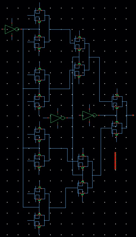 Virtuoso 3일차 Simulation, Layout [Mux(멀티 플렉서:(2~16) TransMission Gate ...