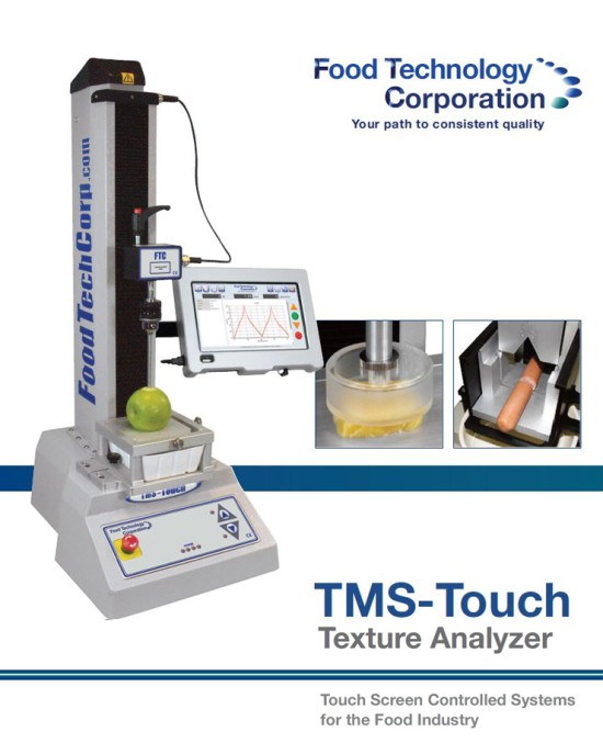 TMS-Touch Texture Analyzer : 네이버 블로그
