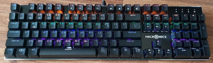 윈도우10 키보드 레이이웃 변경 방법 (101키, 103키, 106키) : 네이버 블로그