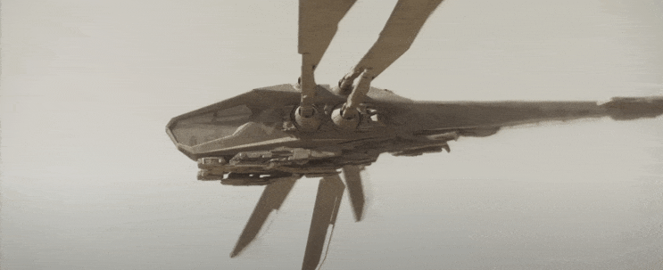 드디어 영상화된 듄 오니솝터 (Dune Ornithopter) : 네이버 블로그