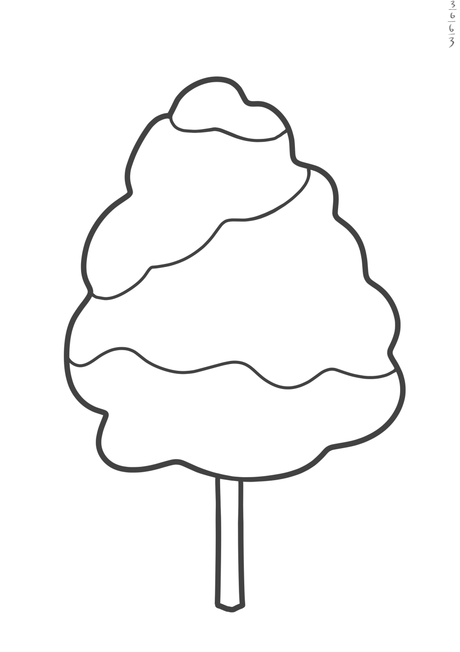 [색칠놀이도안] 솜사탕 : 네이버 블로그