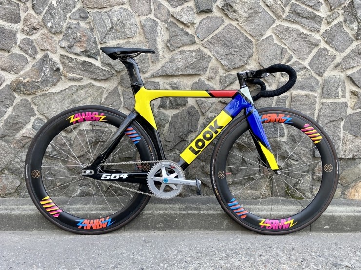 룩 564 카본 트랙 프레임셋 아르마 웨폰6 카본 트랙 휠셋 스기노 젠 스기노 75 트랙 크랭크셋 프로 3T 컴포넌트 커스텀 ...