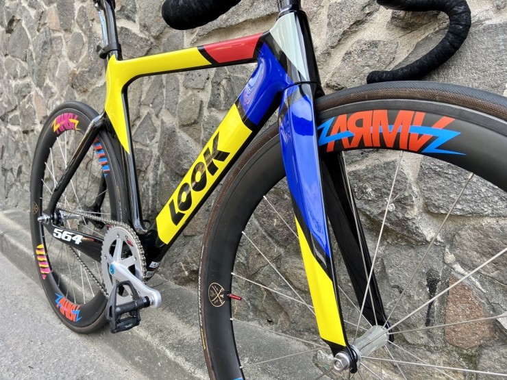 룩 564 카본 트랙 프레임셋 아르마 웨폰6 카본 트랙 휠셋 스기노 젠 스기노 75 트랙 크랭크셋 프로 3T 컴포넌트 커스텀 ...