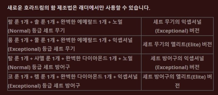 디아블로2 모든 공식 모음 벅큐빙 장비업글 크래프트 주요 룬워드 룬업글공식 룬조합 디아2 룬조합 업글 방어구