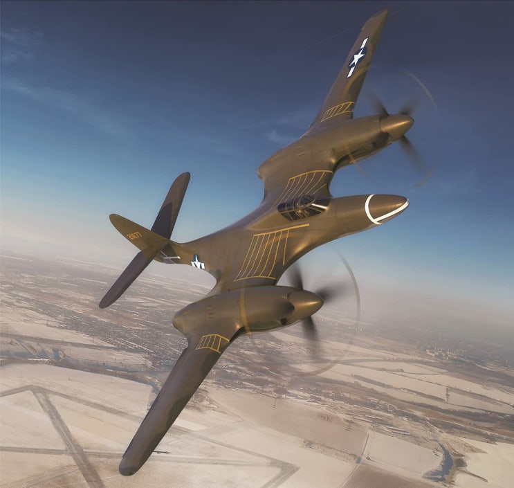 미완의 쌍발 중전투기 McDonnell XP-67 "Bat" : 네이버 블로그