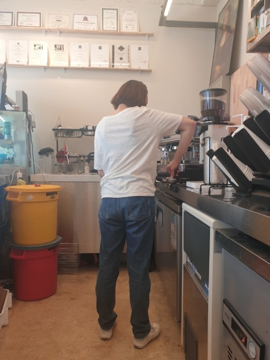 SCA/SCAE 국제바리스타자격증 에스프레소 칼리브레이 광주 바리스타래빗. SCAE유럽바리스타자격증 : 네이버 블로그