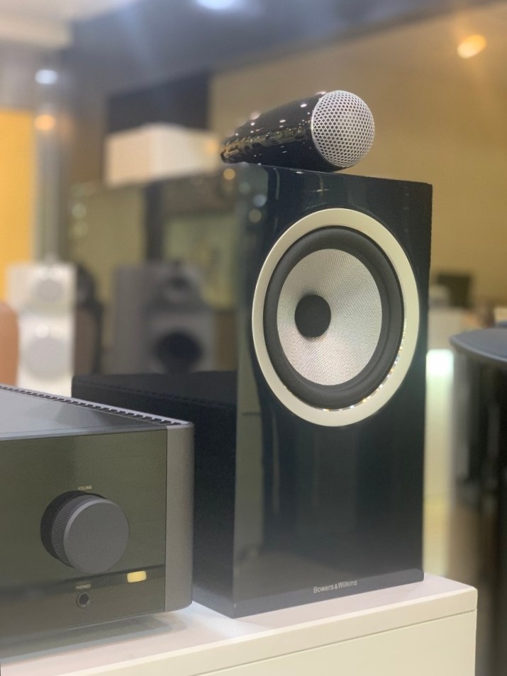 B&W 705 Signature Midnight Blue (미드나잇 블루) 북쉘프 스피커 : 네이버 블로그