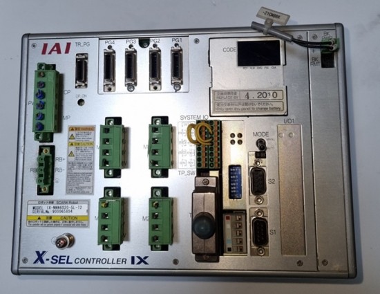 X-SEL CONTROLLER IX IAI XSEL-QX4-NNN6020-DV-E-EEE-0- 3 SCARA ROBOT IX ...