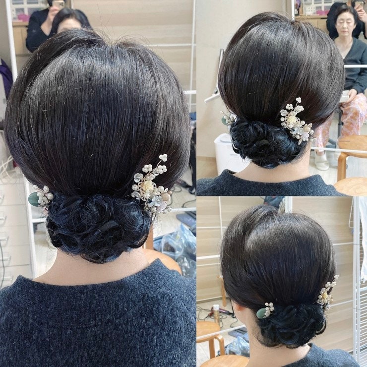 젊은 혼주 헤어 스타일 어려보이는 혼주헤어 출장메이크업 제이알 메이크업에서 네이버 블로그
