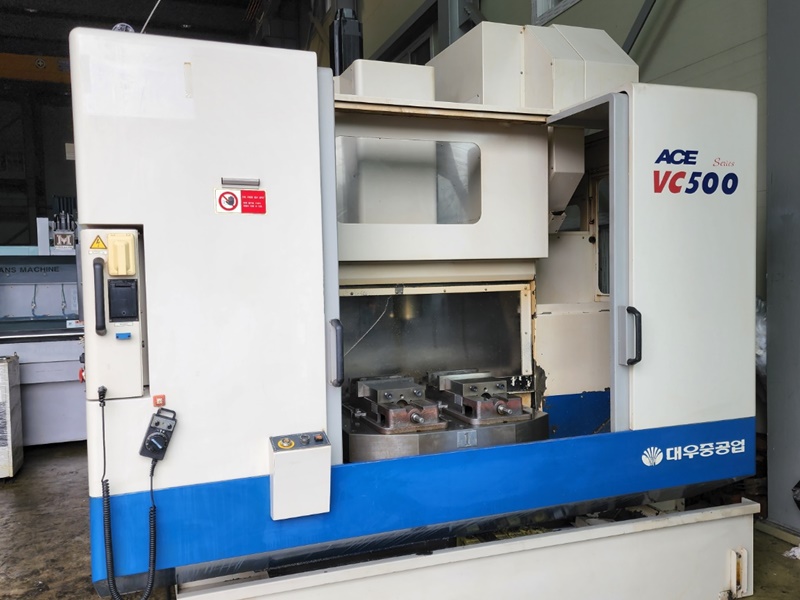 대우 5호 듀얼타입머시닝센터 VC510, 2000년매각합니다. : 네이버 블로그