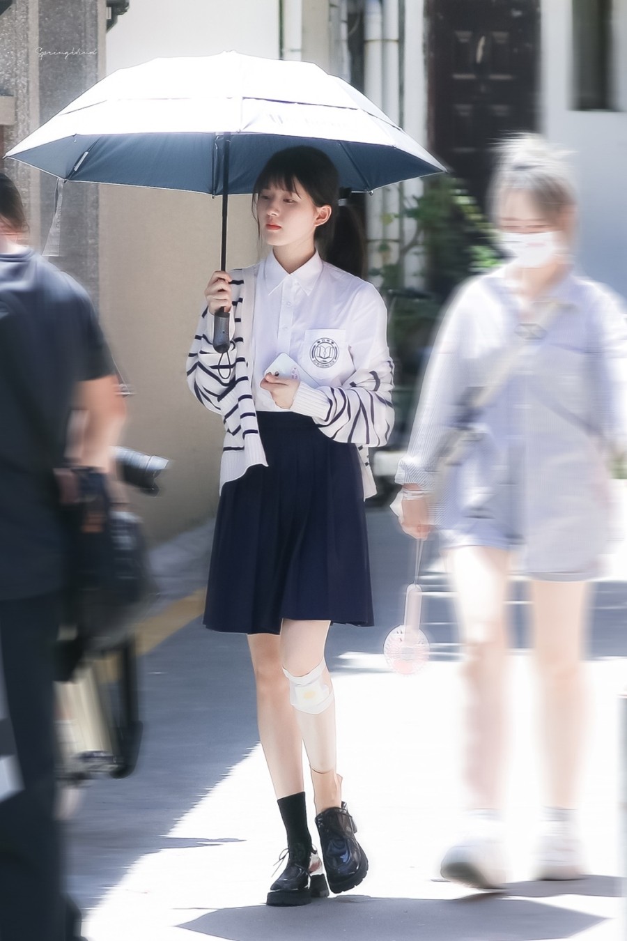 조로사, 진철원, 마백건 - 투투장부주 《偷偷藏不住》 촬영장 : 네이버 블로그