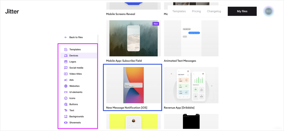 1분 만에 움직이는 이미지 만들기, Jitter.video : 네이버 블로그