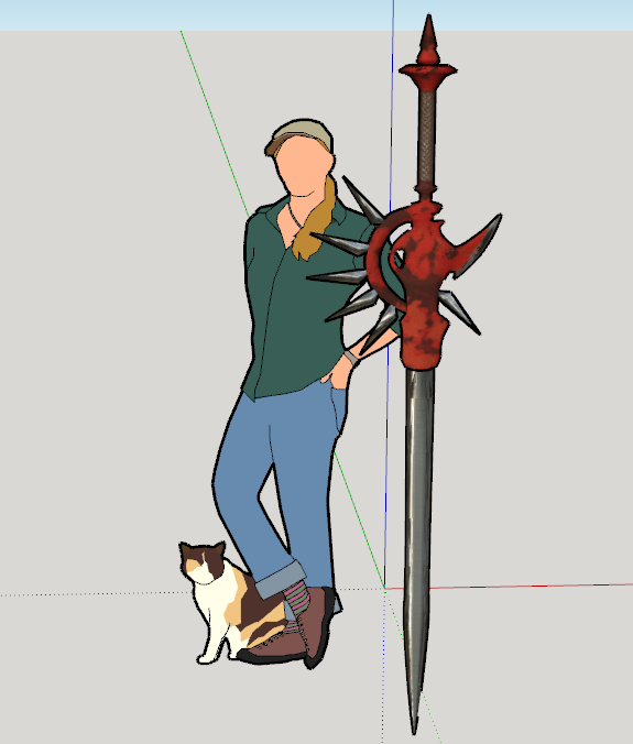 webtoon source sword 1 - 3D model by nolose (@anlosedesign) [454ddbc ...