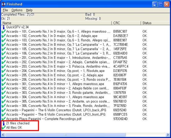 Quck SFV 사용법 : 네이버 블로그