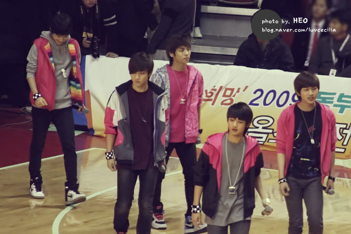 ┏M*:08-09 KBL 올스타전 샤이니☆:*M┓ : 네이버 블로그