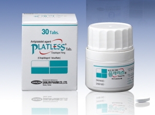 [플래리스정(Platless Tab.) 항혈전제인 플라빅스의 제네릭 의약품] : 네이버 블로그