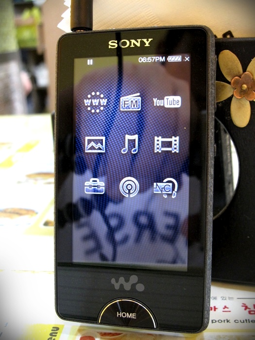 소니 NWZ-X1050 MP3 플레이어, 워크맨으로 돌아오다. : 네이버 블로그